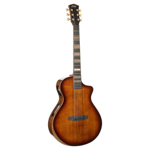 Cort MODERN BURST Acoustic/Electric Guitar- Tobacco Sunburst – Guitar ...